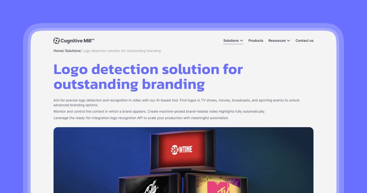 Logo detection and recognition tool with AI | Cognitive Mill