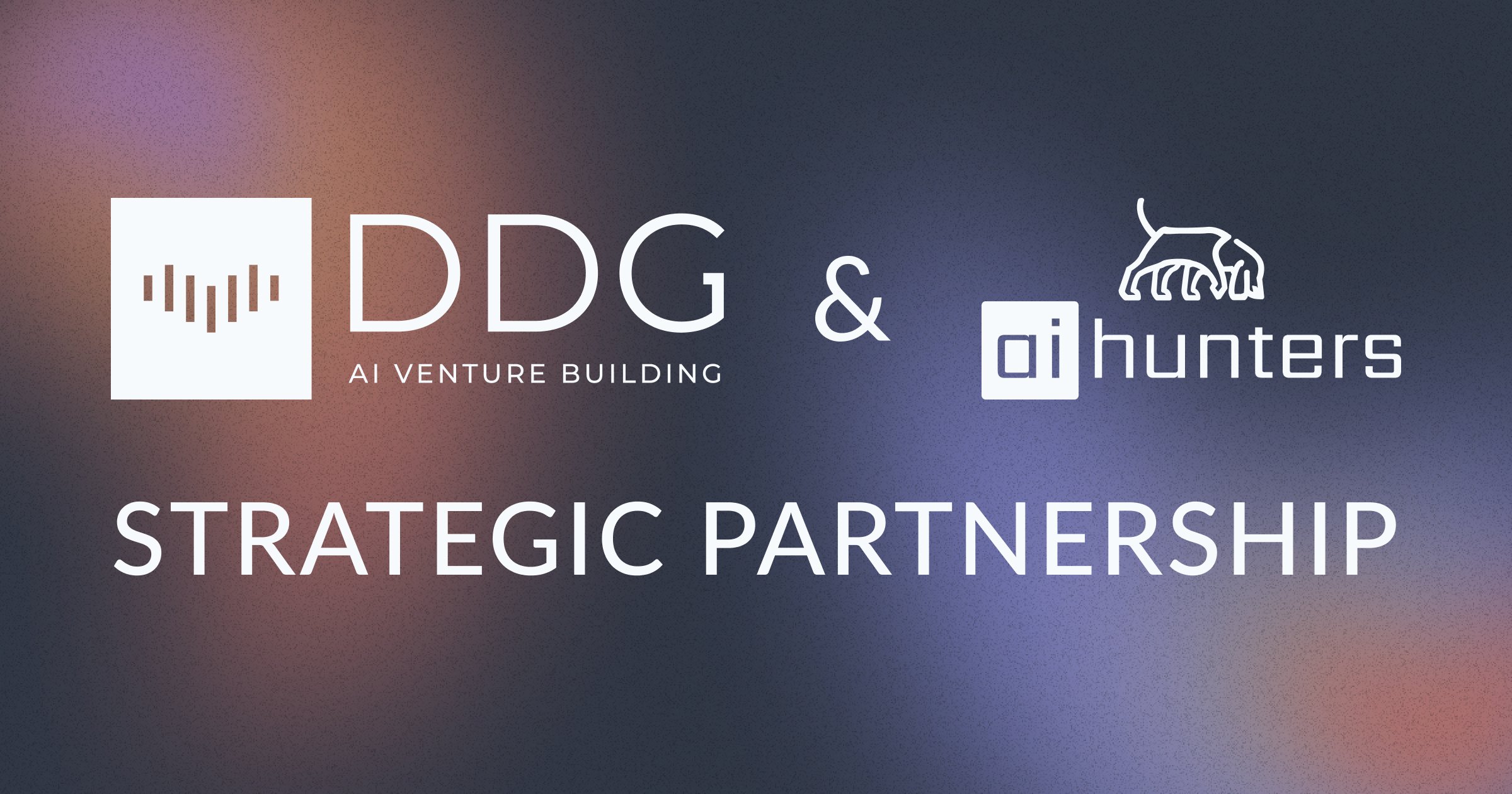 AIHunters finds a strategic partner in DDG AG for further expansion